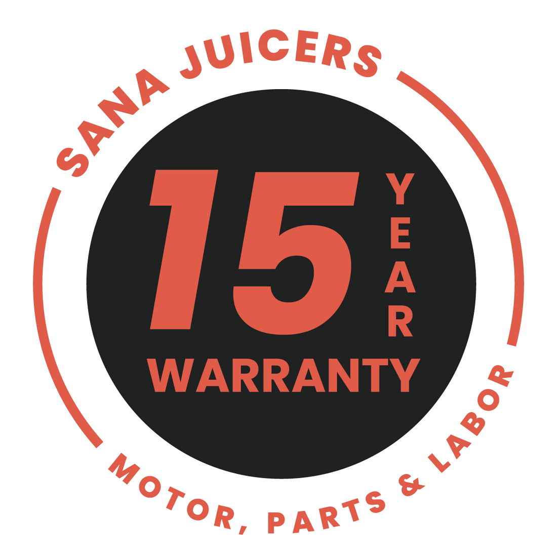 SANA Premium Solid Beech Wood Grain Mill for fine to coarse flour.